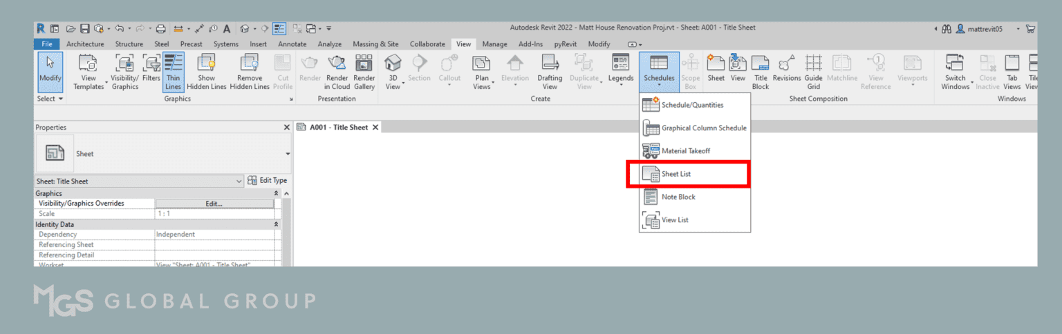 3 Methods for Creating Sheets in Revit | Drafting Blog