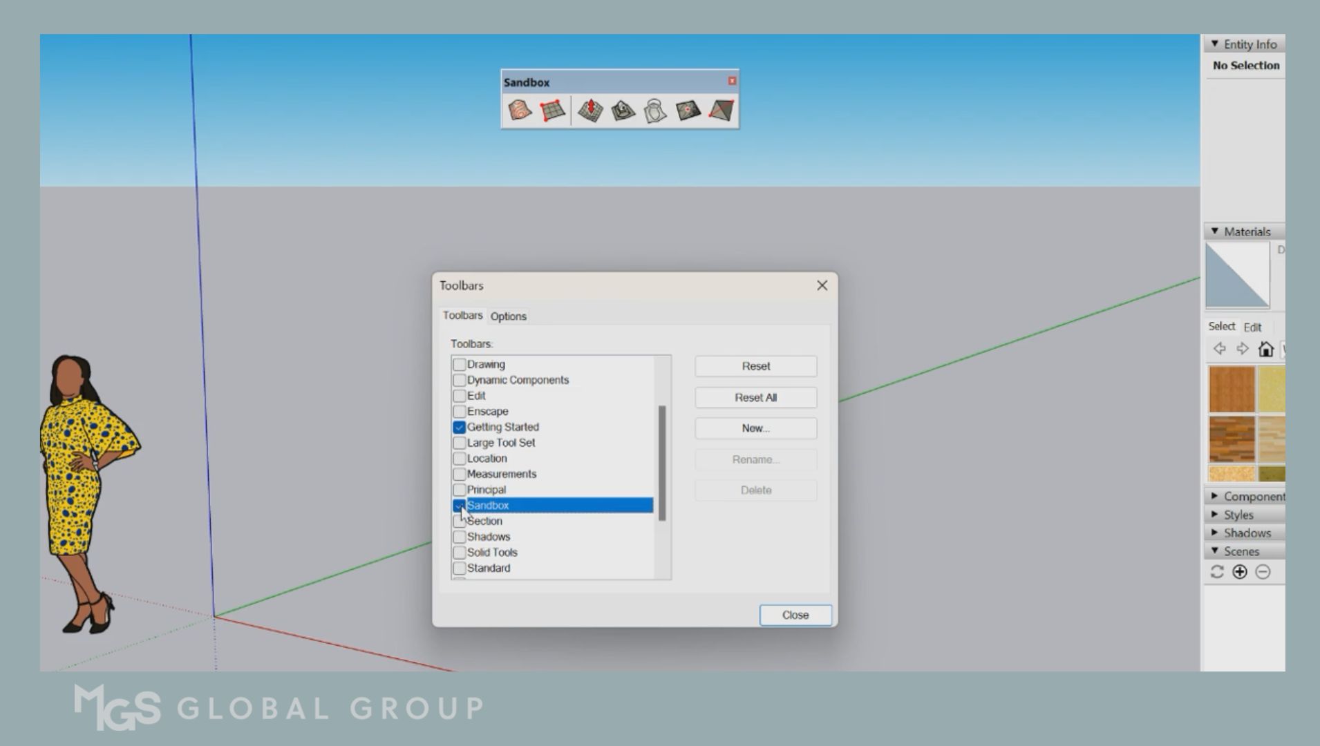 A Quick Guide to Enable SketchUp Sandbox Tool | Drafting Blog