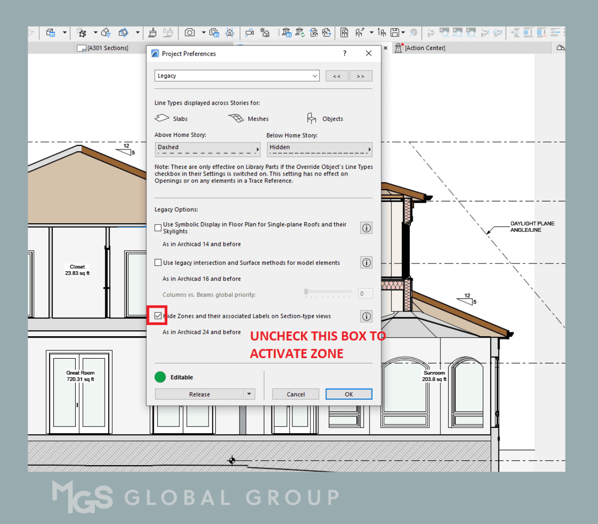 Intro to Activating Automatic Room Labeling in ArchiCAD | Drafting Blog