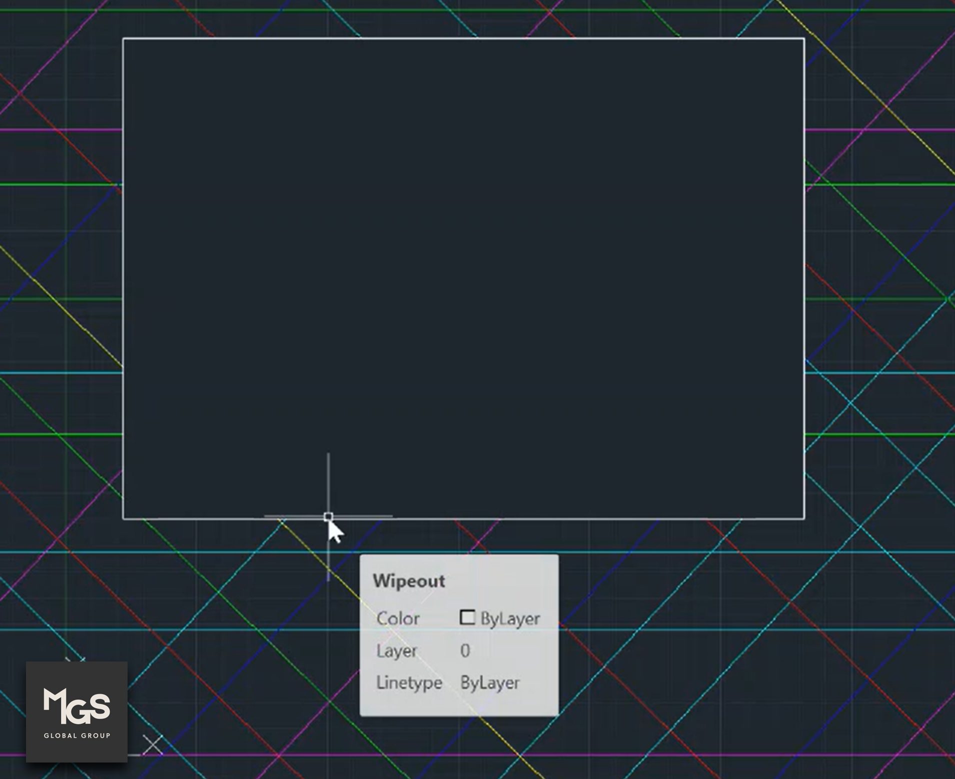 Wipeout Command Tutorial in AutoCAD