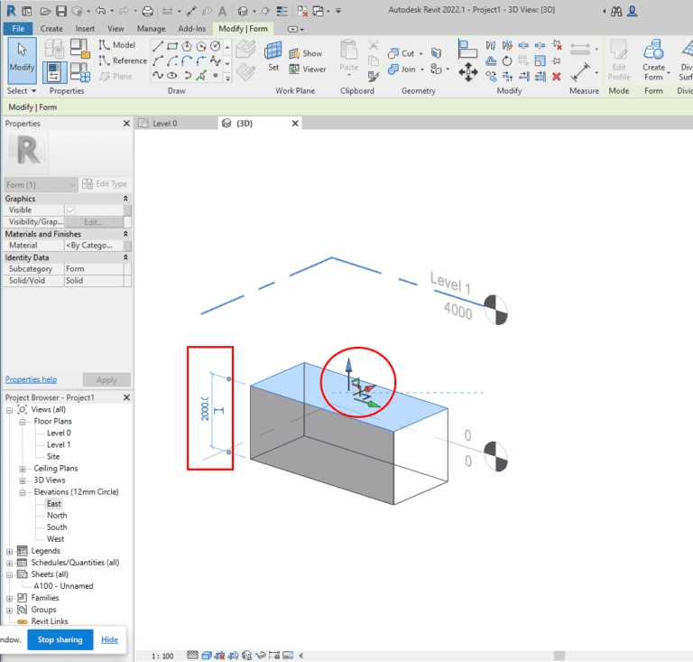 Creating Massing Forms in Revit