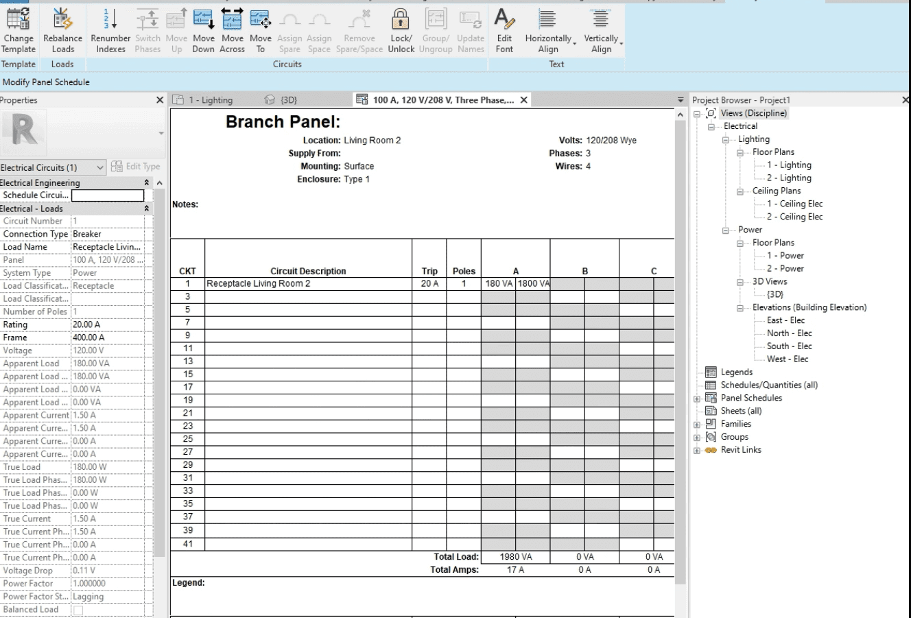 Revit MEP Basics - Adding Electricals