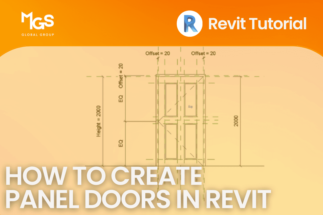 How to Create 3 Types of Panel Doors in Revit