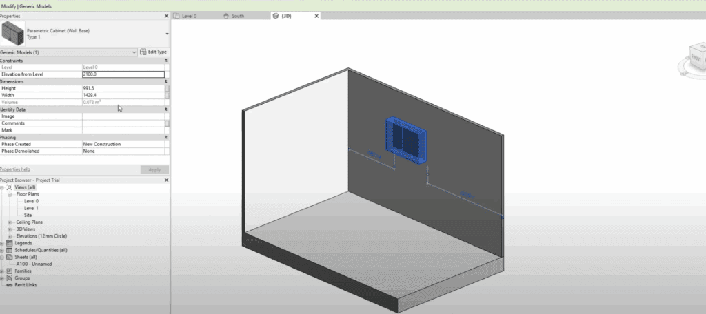 How To Create Parametric Cabinets in Revit